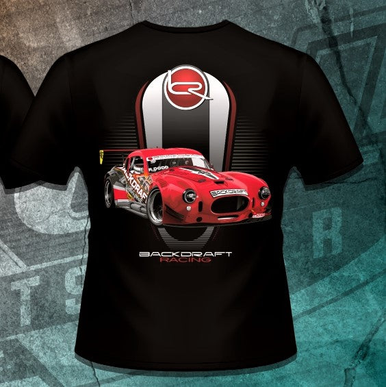 Backdraft #46 "Race" Shirt in Black